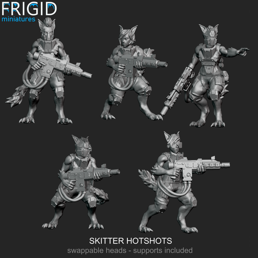 🎲 Skitter Hotshots・ STL File for 3D printing・Cults