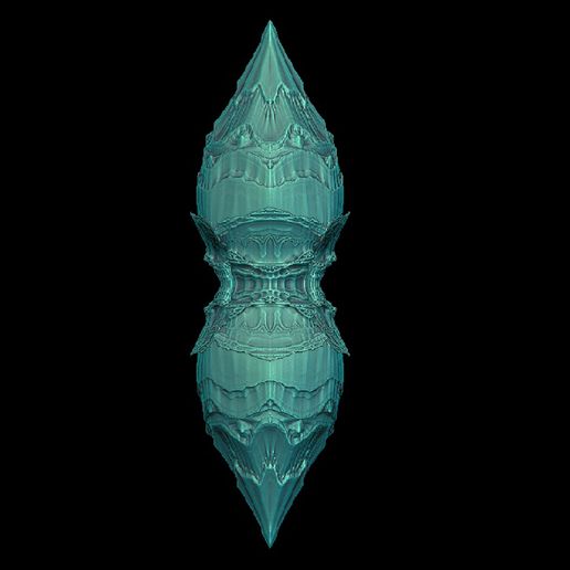 STL file 17 fractal forms 3D print model 👾 ・3D printing model to ...