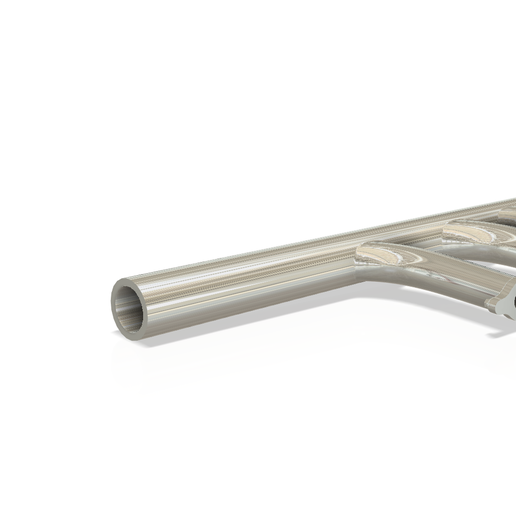 🔙 Straight-Back Exhaust Header pipe・ STL File for 3D printing・Cults