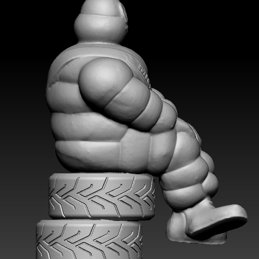 🚚 Michelin sitting on tires・ STL File for ・Cults