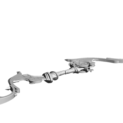 STL file genshin impact Compound Bow 3D print model 🏹 ・3D print design ...