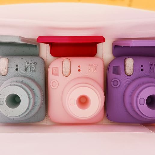 🎨 INSTAX MINI 12・ STL File for 3D printing・Cults