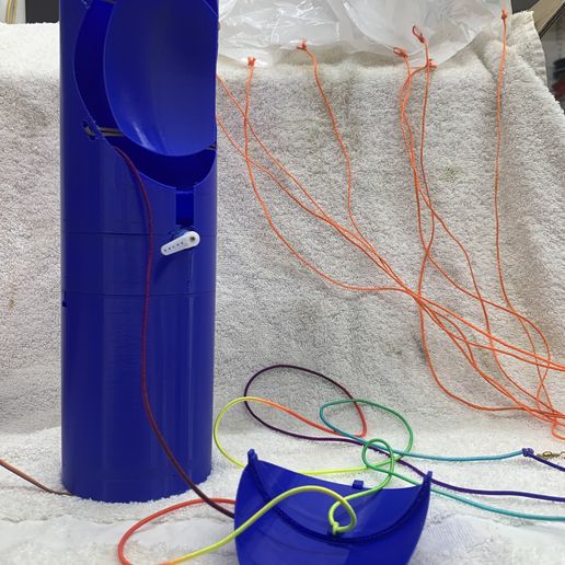 🆕 New Parachute system 2 servo Drogue chute nose cone water rockets ...