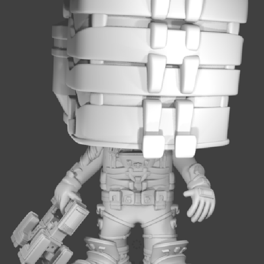 😵 Dead space Isaac Clarke- Funko Pop・ STL File for 3D printing・Cults