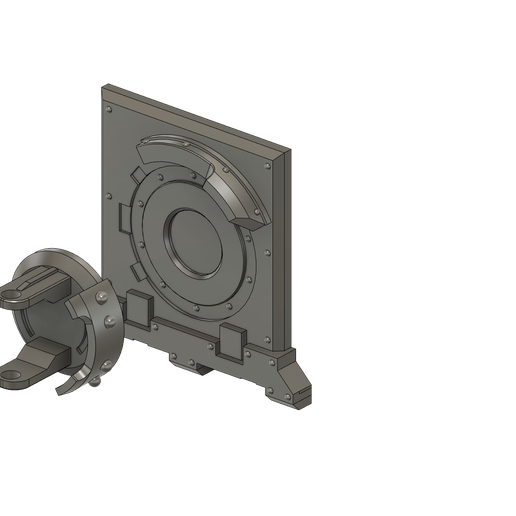 🎲 Mars Pattern adjustment Sponson・ STL File for ・Cults