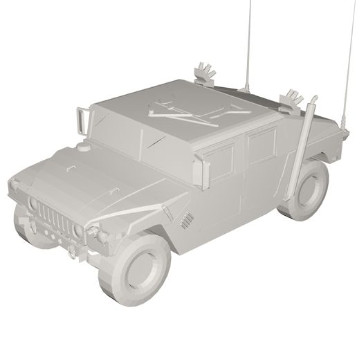 🚗 humvee・Free 3D File for ・Cults