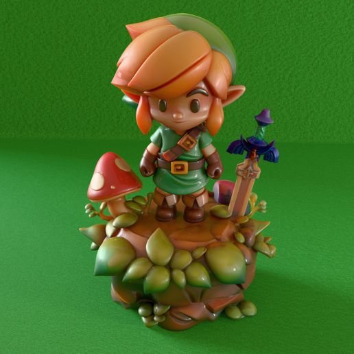 🎨 Zelda Fan Art・ STL File for 3D printing・Cults