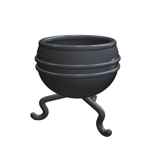 🧙‍♀️ Set Of Cauldrons・Free STL File for 3D printing・Cults
