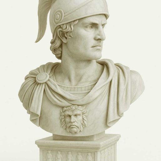 🎨 Ancient Roman Hero Figure 3D Printable STL FBX OBJ 3D print model ...
