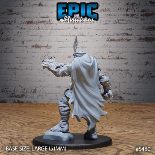 👻 Mummy Champion Command ‧ DnD Miniature ‧ Tabletop Miniatures ‧ Gaming ...