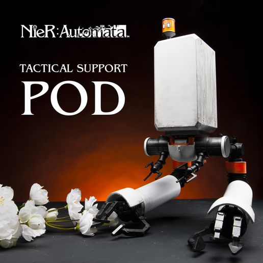 🦸 POD - NieR Automata・ STL File for 3D printing・Cults