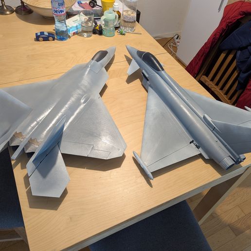 🛩️ RC Eurofighter 50mm EDF Jet・ STL File for 3D printing・Cults