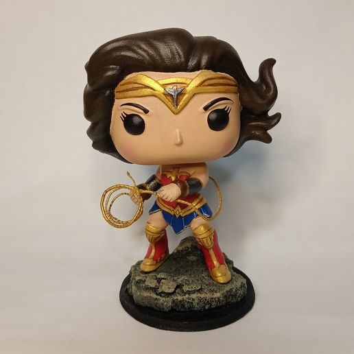 👩 Wonder Woman funko pop・3D Print・Cults