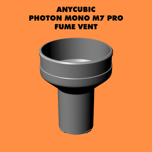 🚬 FUME VENT - ANYCUBIC PHOTON MONO M7 PRO・ STL File for 3D printing・Cults