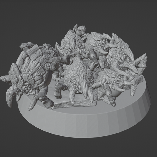 👽 Nurgling proxy - Gamma Metroid insect・Free STL File for 3D printing・Cults