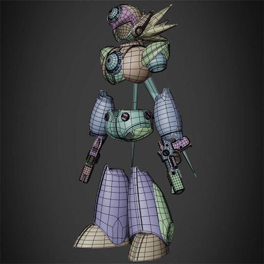 👨 Mega Man X7 Axl Full Armor and Pistol for Cosplay・ 3D File for 3D ...