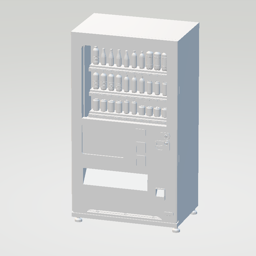 👾 VENDING MACHINE・ STL File for 3D printing・Cults