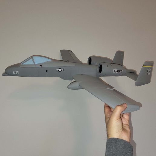 ⚡ A10 - Twin 40mm/50mm EDF Jet・ STL File for 3D printing・Cults