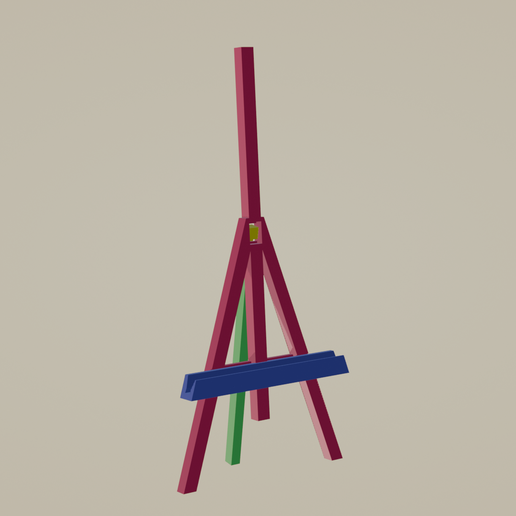🎨 Easel Picture Stand・Free STL File for 3D printing・Cults