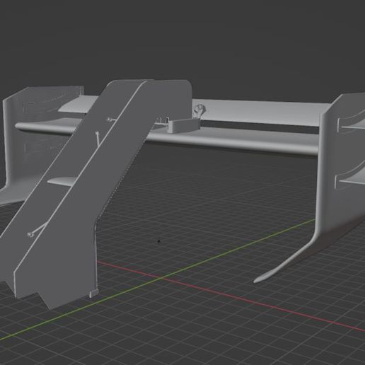 🪶 Large Rear WING Time Attack・ STL File for 3D printing・Cults