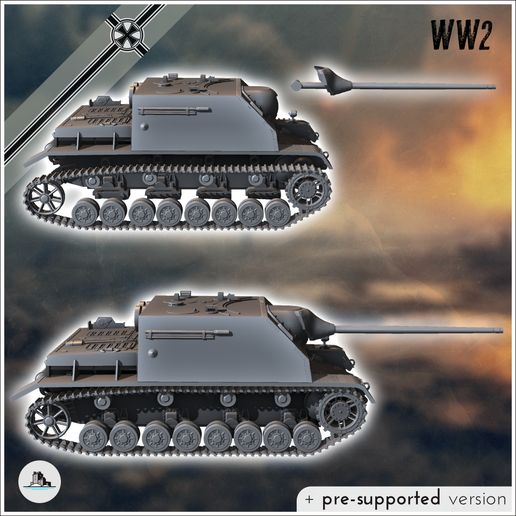 🇩🇪 Jagdpanzer IV/70 (A) '' Zwischenlösung '' - Germany Eastern Western ...