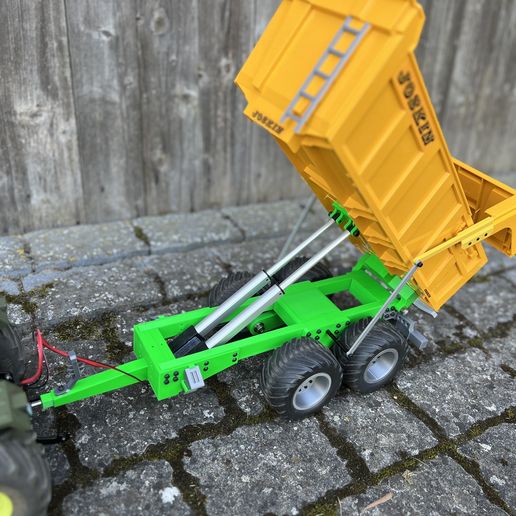🚐 Chassis de reboque em tandem Siku 1:14-1:16・Arquivo STL para ...