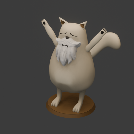 STL file Exploding Kittens: GodCat Behold 🤯 ・3D print design to ...