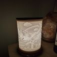 🔦 Lithophane cylinder lamp / night light - Lithophane cylinder lamp ...