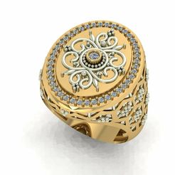 Archivo STL Anillo Ashoka indio・Plan de impresora 3D para descargar・Cults