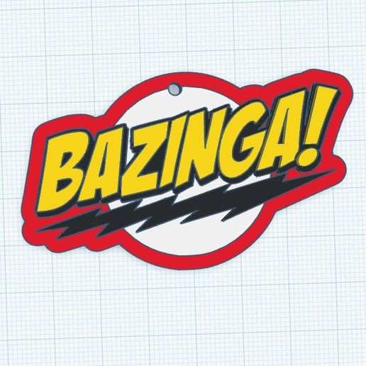 Archivo 3D Bazinga 🔑 ・Modelo de impresión 3D para descargar・Cults