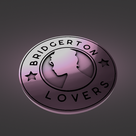💍 bridgerton earring , keychain , deco wall・ STL File for 3D printing・Cults