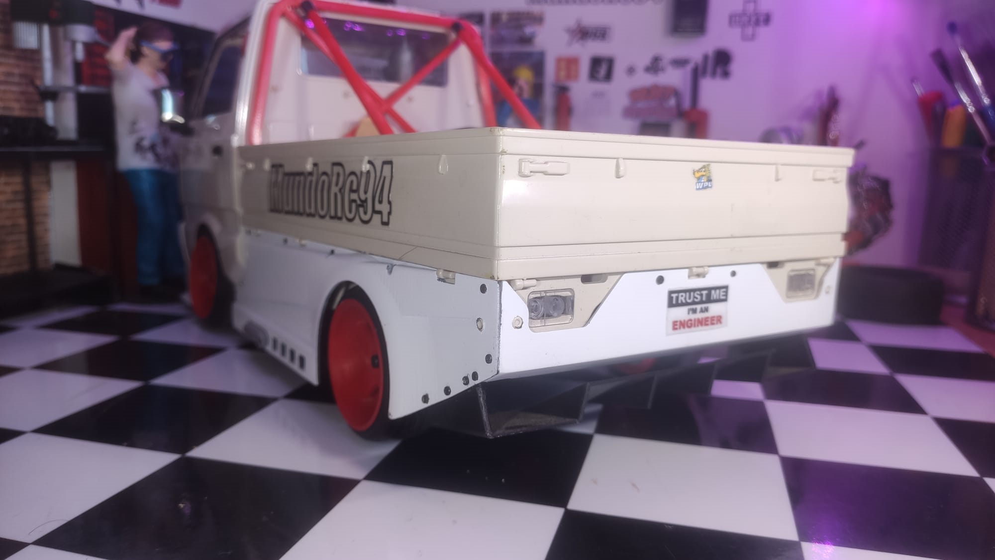 Archivo STL WPL D12 WIDE BODY KIT・Idea de impresión 3D para descargar・Cults