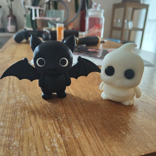 👻 Lumi cute ghost print in place / multicolor FREE・3D Print with the ...