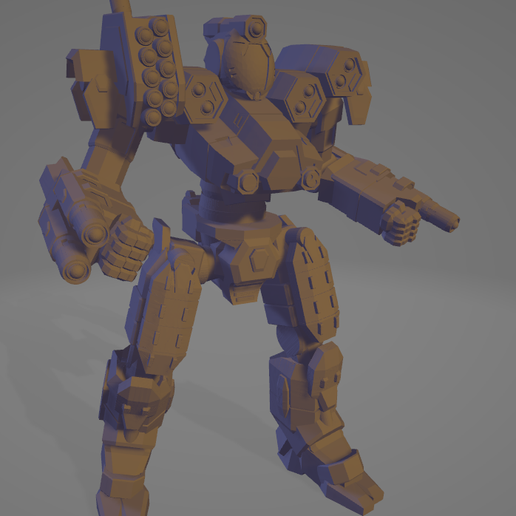 🦁 Hel Lion Mech・Free 3D File for 3D printing・Cults