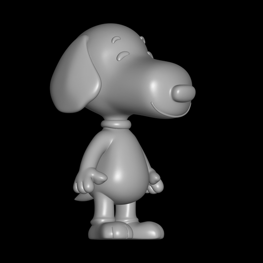 🗿 snoopy・ STL File for 3D printing・Cults