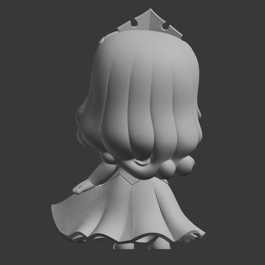 👾 Aurora disney chibi・ STL File for 3D printing・Cults