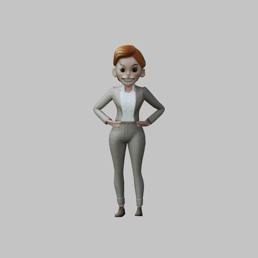 STL file Female Teacher chibi ♀️ ・Design to download and 3D print・Cults