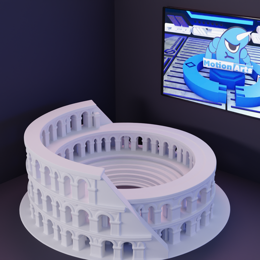 🎨 Coliseum・Free STL File for 3D printing・Cults