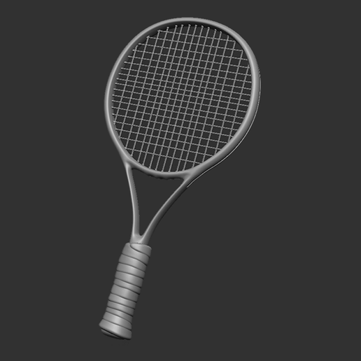 🎾 Raquette de tennis・Fichier STL Gratuit pour Impression 3D・Cults