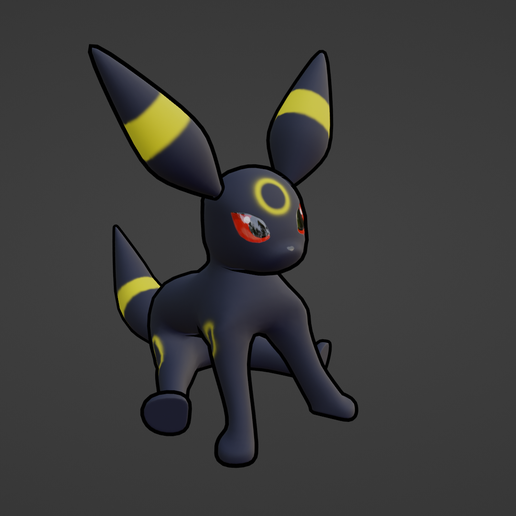umbreon sitting