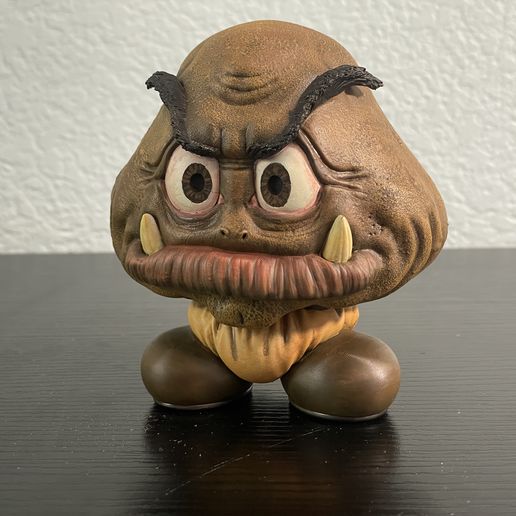 🍄 Goomba・Free STL File for ・Cults