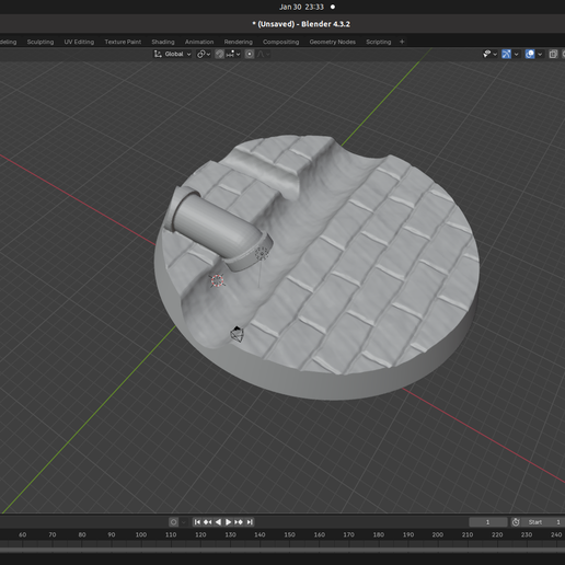 Free STL file Sewer Base 32mm Hollow Bottom ♟ ・3D print design to ...