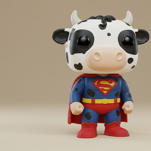superman cow