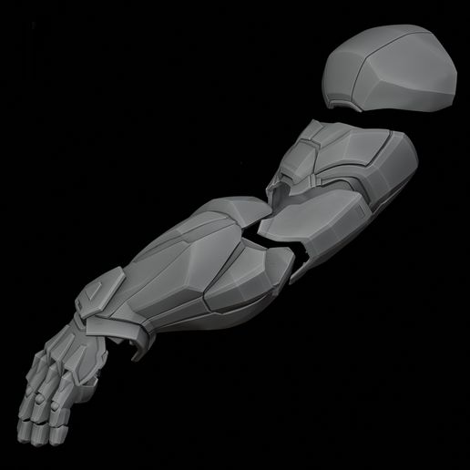 🫡 Winter Soldier - Arm - Revolution skin - Marvel Rivals Cosplay・ 3D ...