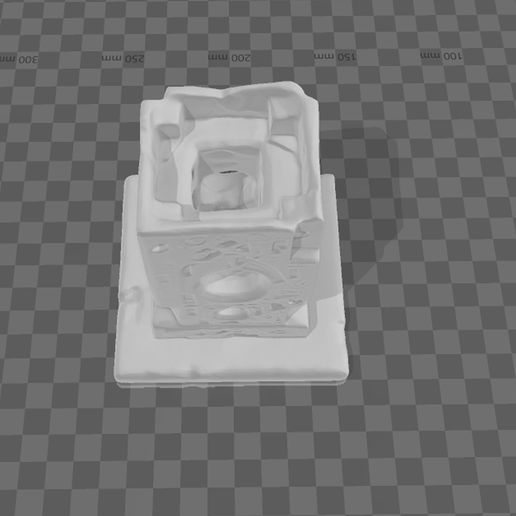 🪞 Pixel Mosaic Block – Digital Art-Inspired Decor・ STL File for 3D ...