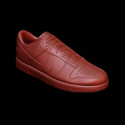 👟 NIKE DUNK LOW – Unique 3D Printable Sneaker Model・ STL File for 3D ...