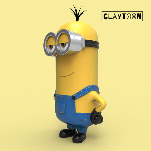 👹 Kevin the minion.・ STL File for 3D printing・Cults