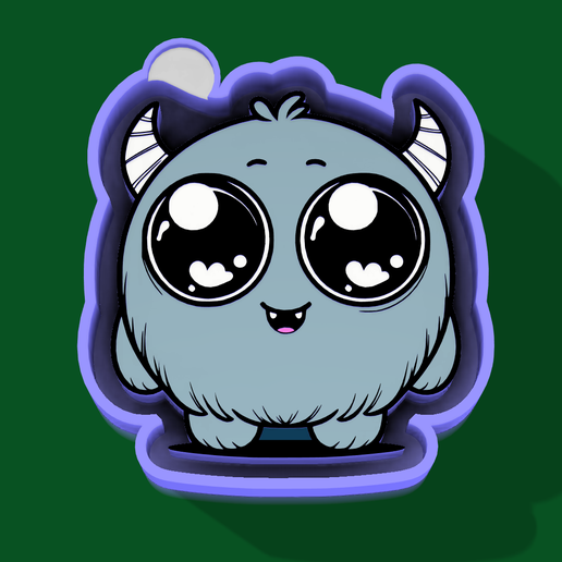 💜👾 Buggo Beast – Freshie, Keychain & Resin Mold・ STL File for 3D ...