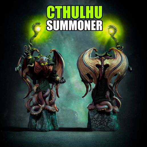 💀 BUNDLE#10 - CTHULHU SUMMONING・ 3D File for 3D printing・Cults
