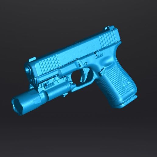 Archivo STL GLOCK G19 GEN5 + SUREFIRE X300U 🔫 ・Modelo para descargar e ...